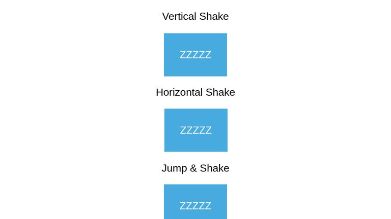 CSS Shake Animation UnusedCSS
